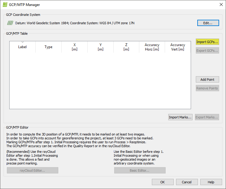 How to import and mark ground control points (GCPs) - PIX4Dmapper